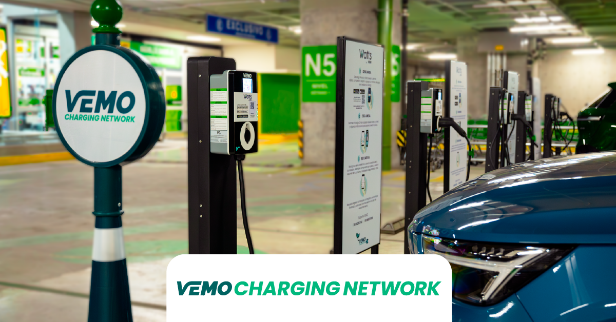 ¿Dónde puedo recargar un vehículo eléctrico en México? • VEMO